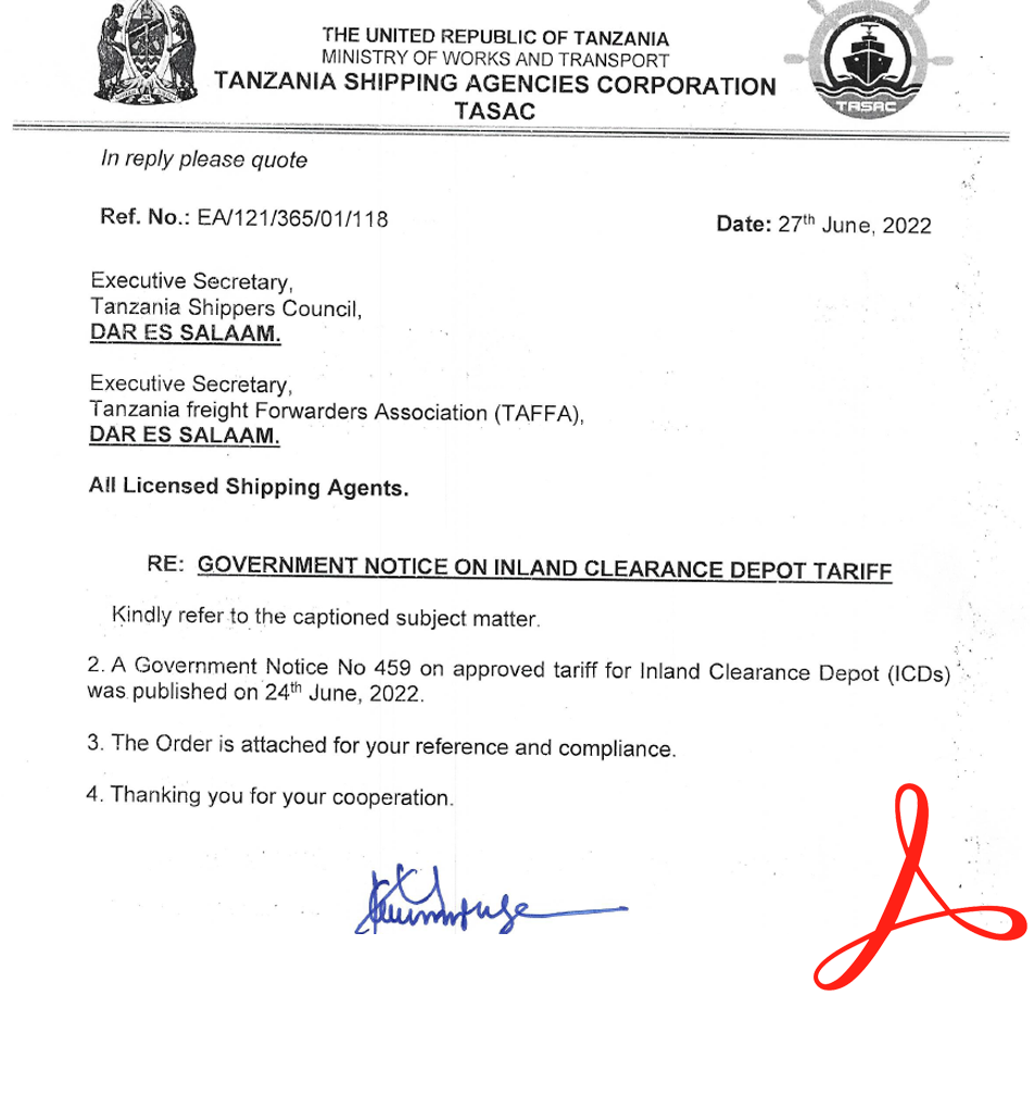Resources Taffa Tanzania Freight Forwarders Association